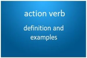 action verb definition and examples - English Grammar Online